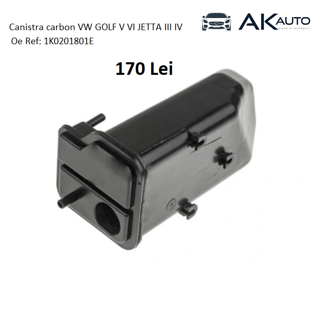 Canistra carbon activ VW GOLF V VI JETTA III IV, 1K0201801E, 1K0201801D ...